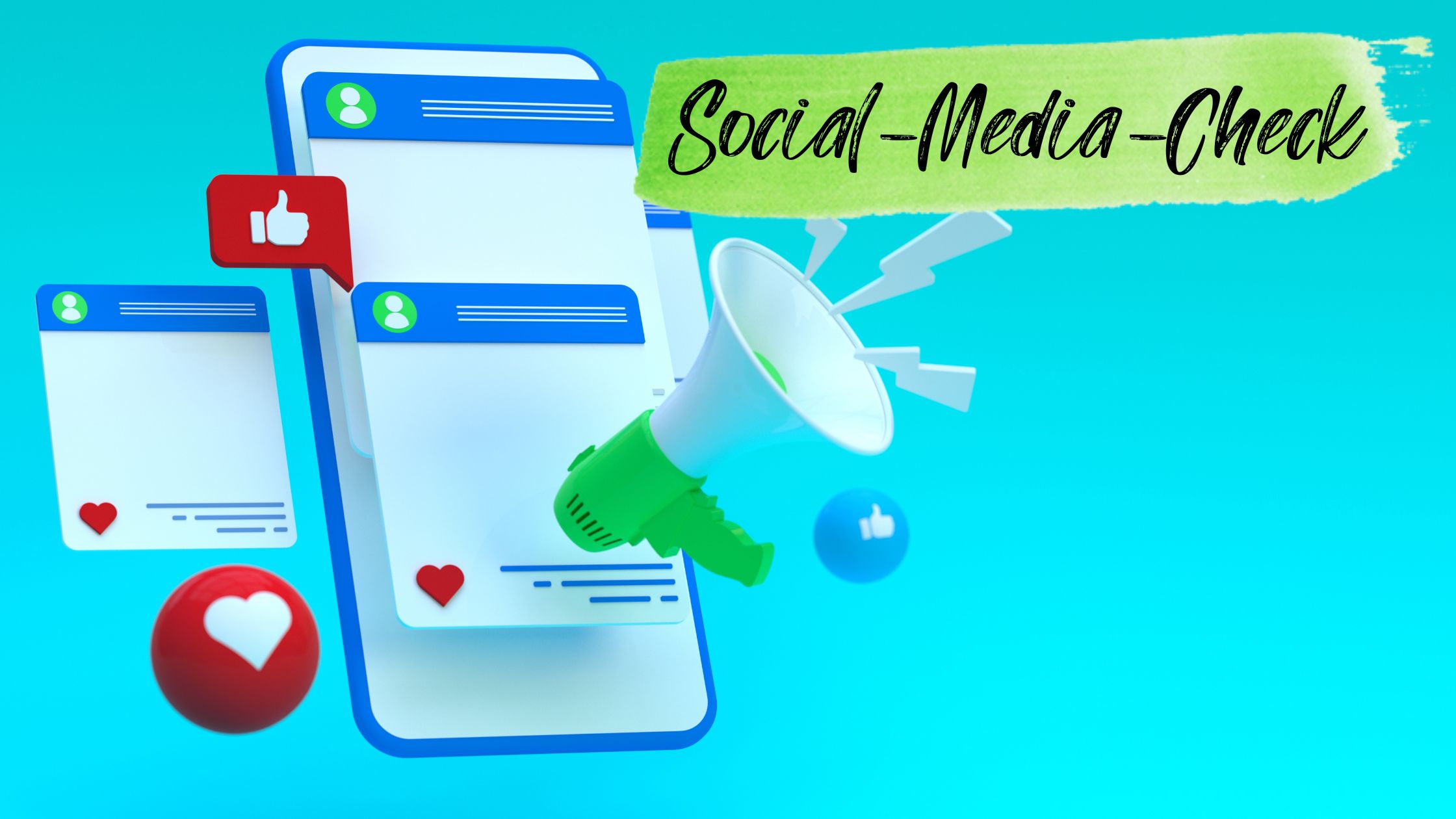 Social-Media-Check - ehrliches Online-Marketing mit 💚
